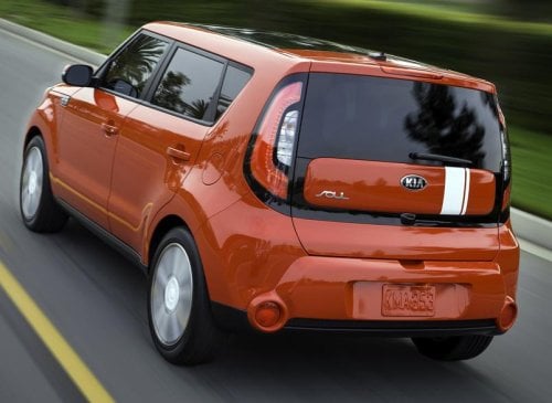 The rear end of the of the 2014 Kia Soul | Torque News
